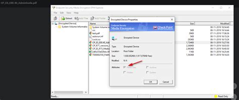 Solved Media Encryption Offline Encrypted File Access Wit Check Point Checkmates