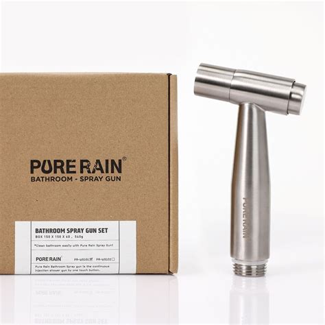 퓨어레인 욕실 스프레이건 변기 샤워기 화장실 청소건 감도 깊은 취향 셀렉트샵 29cm