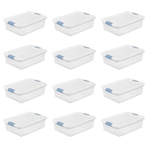 32 Qt Storage Bins The Home Depot