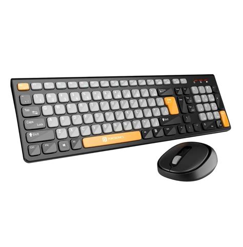 Portronics Key7 Combo Wireless Keyboard And Mouse Set With 2 4 Ghz Usb Receiver 10m Working Range