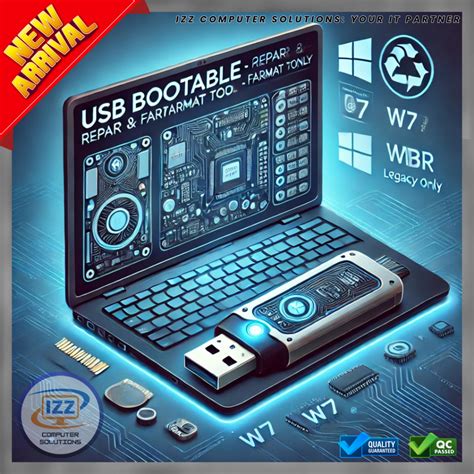 Usb Pendrive Bootable W7 [mbr Uefi And Legacy] Repair And Format Laptop Pc Shopee Philippines