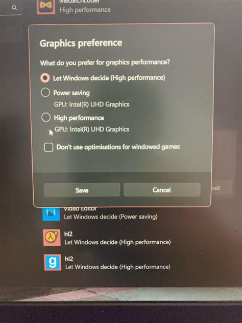 Gpu Doesnt Show As A Option Ive Had This Computer Under A Month And