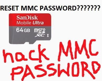 UNLOCK MEMORY CARD PASSWORD WORKING TRICK