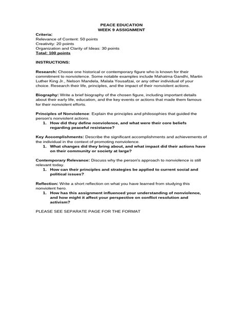 Week9 Assignment Pdf