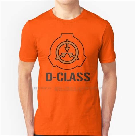 Scp Foundation D Class T Shirt Pure Cotton Scp Scp Foundation The Foundation D Class