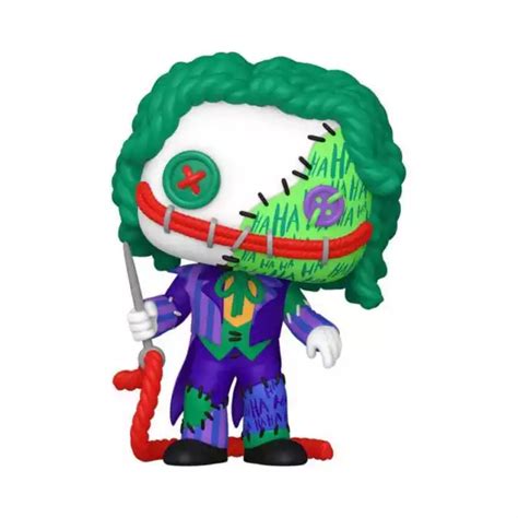 Dc Comics Pop Movies Vinyl Figurine Patchwork Joker 9 Cm Eur 2533