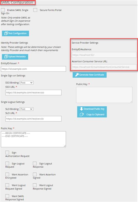 How To Update The Saml Entity Id And Assertion Consumer Service If Your Filebound Website Url