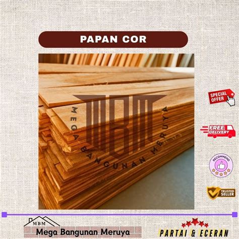Jual Papan Cor Tipistebel Bowplak 3 Mtr Shopee Indonesia