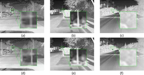 Image Comparison Before And After Denoising A C Original D F Denoised Download