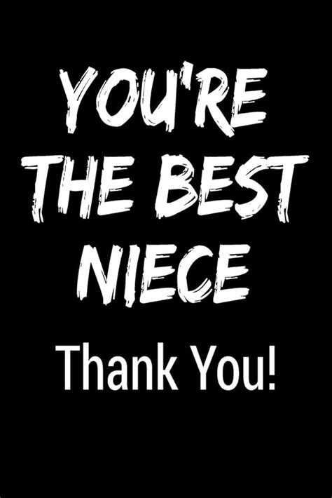 Special Thank You Niece To My Niece Necklace With Box On