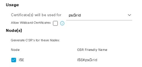 adding certificates to ise send the payload