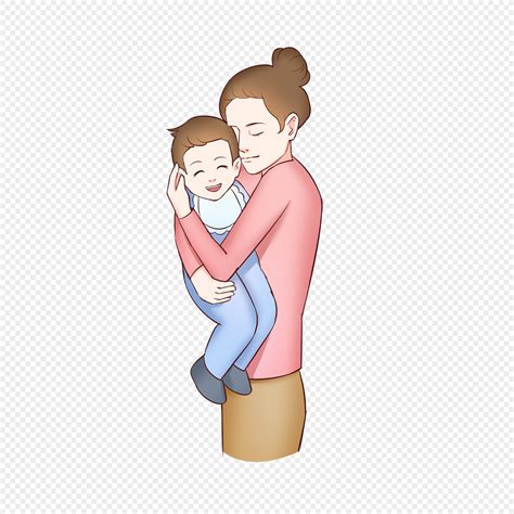 손으로 그린 된 어머니 및 아기 그림 이미지 사진 401521559 무료 다운로드