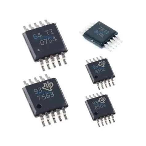 dac7554idgsr dac7563sdgsr dac7811idgsr dac8562sdgsr dac8562sdgsr ickec chip ic msop 10