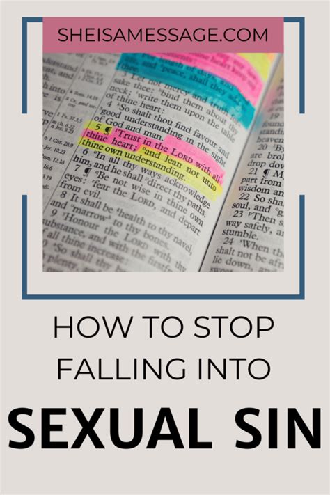 Helpful Tips When You Re Struggling With Sexual Sin She Is A Message