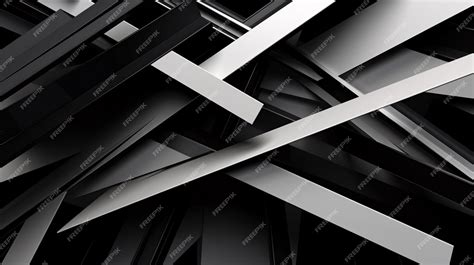 Premium Ai Image Photography Of A Composition Of Bold Intersecting Lines