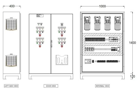 Draw Electrical Vfd And Plc Panel Design In Autocad By Ahmedriaz01 Fiverr