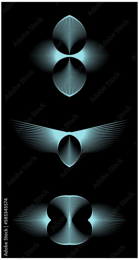A Vector Illustration Showcasing An Abstract Angular Pattern In Shades
