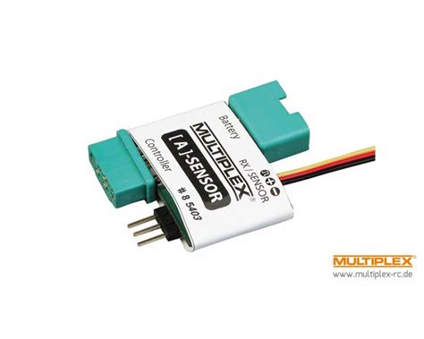 Multiplex Current Sensor Suit M Link Telemetry 35a Buy Telemetry From Modelflight
