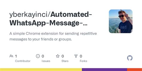Github Yberkayinciautomated Whatsapp Message Resending Browser Extension A Simple Chrome