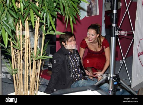 Tim Sander Laura Osswald Photocall For The 500th Episode Of German