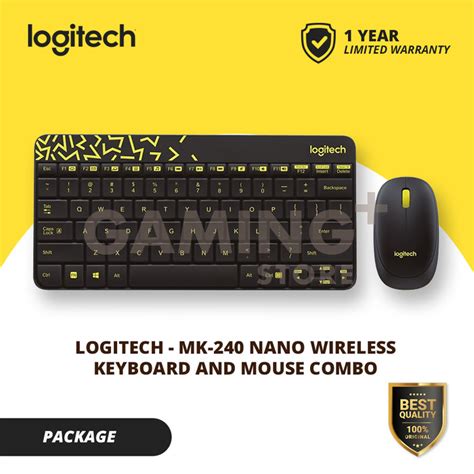 Jual Logitech Mk Mk Wireless Keyboard Mouse Combo Putih Kota Surabaya Gaming Plus