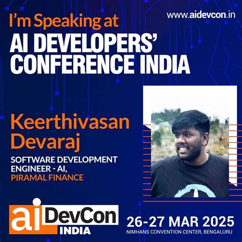 Aidevconindia2025 Generativeai Prompttocode Developertools Ai Keerthivasan D