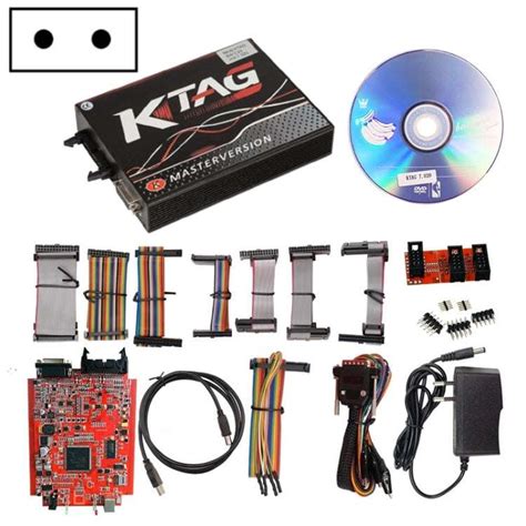 Other Parts Ktag V7 020 Red Pcb Board Ecu Programming Tool Unlimited Token Eu Plug For Sale