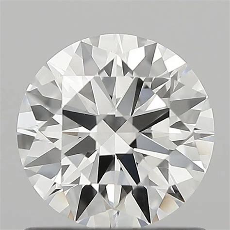 White Round Shape Diamond Size 067 Ct Color D Quality Vs1 At