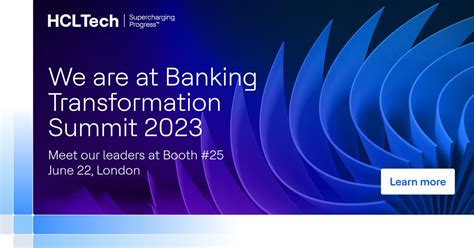 Santosh Kumar On Linkedin Banking Transformation Summit Hcltech