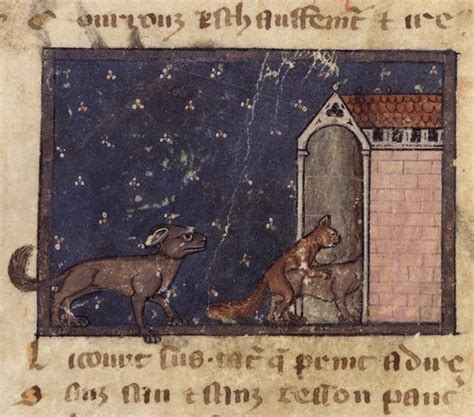 Le Roman De Renart Dossier Pédagogique Roman De Renart Manuscrit