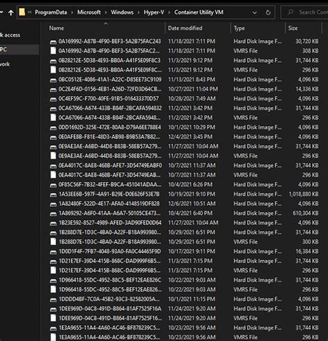 Use Of Container Utility Vm Folder Docker Docker Desktop Docker Community Forums