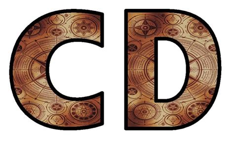 Compass Geography Map Old Lettering Set Bulletin Board Display Title Font