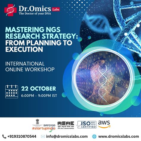 Webinar And Workshops Dromics Labs