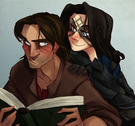 Commission Avamir X Vilkas By The Orator On Deviantart Elder Scrolls Skyrim Skyrim Art Skyrim