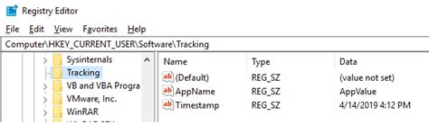 Powershell Add Reg Info For Tracking Purposes Lab Core The Lab Of