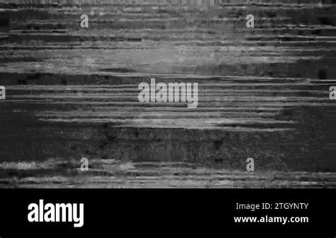 Analog Glitch Static Noise Texture Transition Overlay Black White Flicker Fuzzy Grain Lines