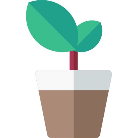 Plant Basic Rounded Flat Icon Plant Basic Rounded Flat Icon