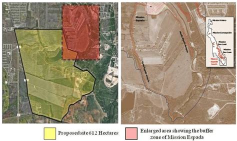 Land Use Map Showing The Extent Of The Buffer Zone The Proposed Site Download Scientific