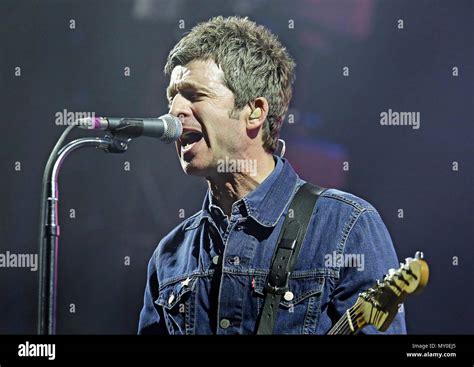 Noel Gallaghers High Flying Birds Performing At Manchester Arena