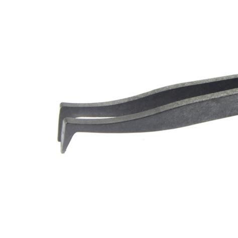 Jf S16 Anti Static Carbon Fiber Curved Tip Tweezers Buy Online At