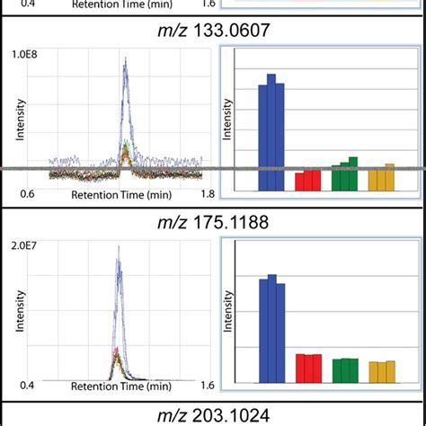 MS MS Data Confirmed With MetFrag Representative MS MS Spectra Of The Download Scientific