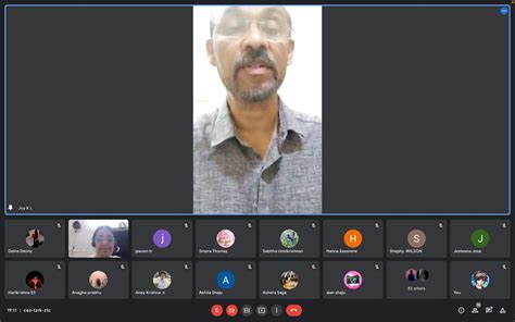 Department Of Computer Science Alumni Interaction Series Sahrdaya