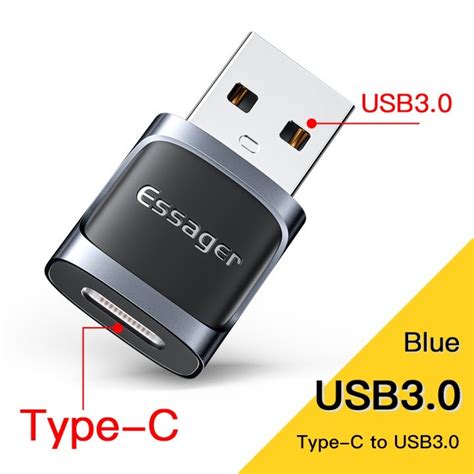 Essager ตัวแปลง Usb เป็น Type C Mirco เป็น Type C Type C เป็น Usb Otg Type C Abs สําหรับ