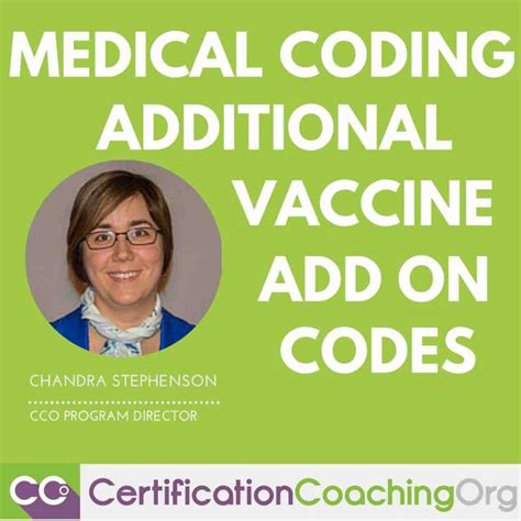 Medical Coding For Additional Vaccine Add On Codes