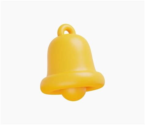 3d 현실적인 벨 벡터 일러스트 레이 션 프리미엄 벡터 벡터 일러스트레이션 3d 일러스트레이션 일러스트레이션