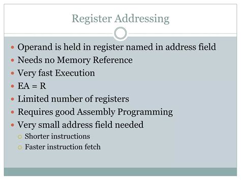 Computer Organisation Addressing Modes Pptx