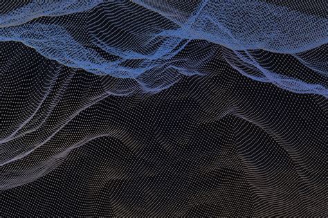 Premium Photo 3d Rendering Flow Dot With Gradient Background