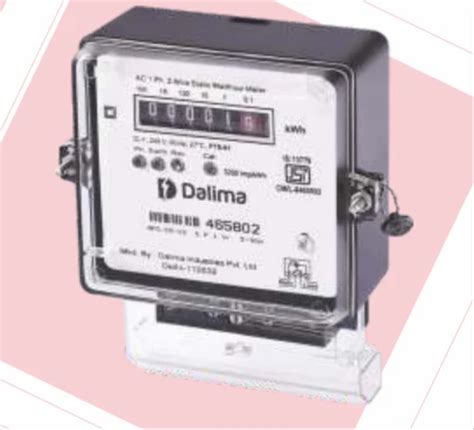 Single Phase Energy Meters Single Phase Submeter Wholesale Trader From Zirakpur