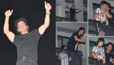 Raunak Saha On Linkedin Shah Rukh Khans Midnight Appearance On