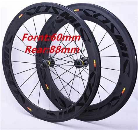 Newest 700c Front 60mmrear 88mm Road Bike 3k Full Carbon Fibre Bicycle